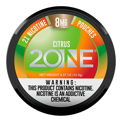 2ONE Nicotine Pouches - Citrus — Nic Pouches USA