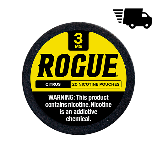 Rogue Nicotine Pouches - Citrus — Nic Pouches USA