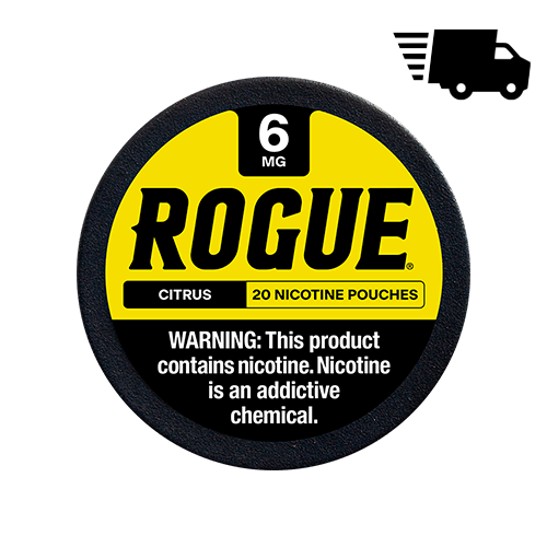 Rogue Nicotine Pouches - Citrus — Nic Pouches USA