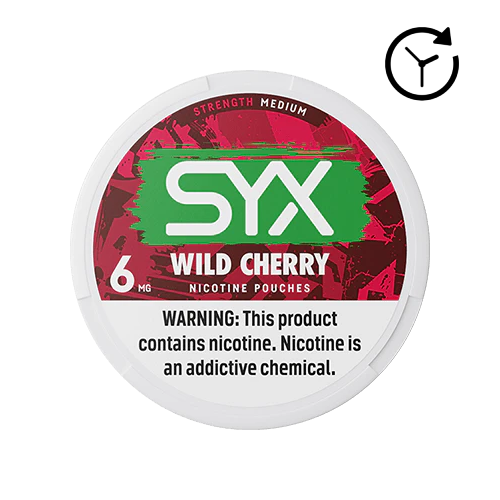 SYX Nicotine Pouches - Wild Cherry — Nic Pouches USA