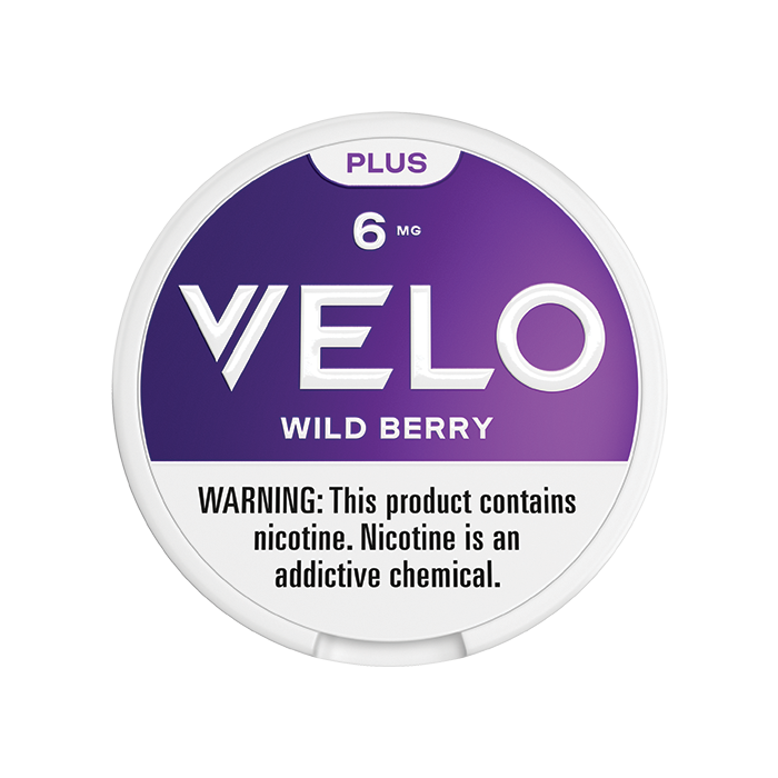 Velo Plus Nicotine Pouches - Wild Berry — Nic Pouches USA